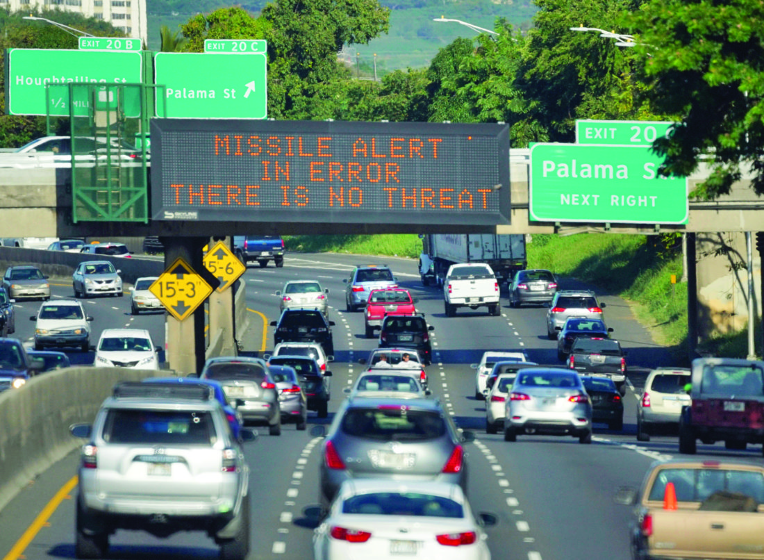 Missile-alert mistake feeds doubts about a real emergency | News ...